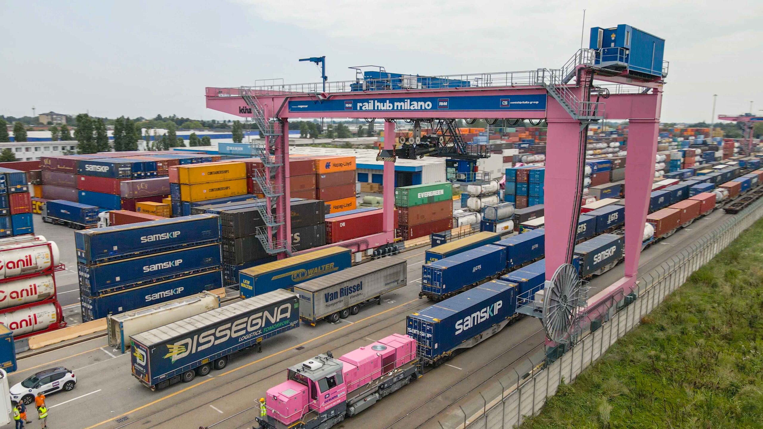 Trasporti intermodali in crescita nel 2024 (+6,4%) per Hannibal ...