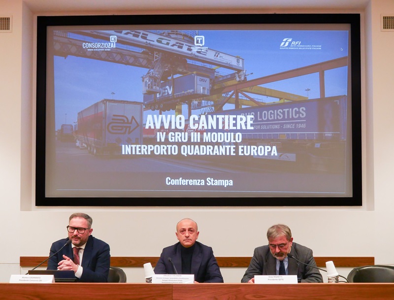 Quadrante Europa avvia l’installazione della nuova gru del III modulo ...