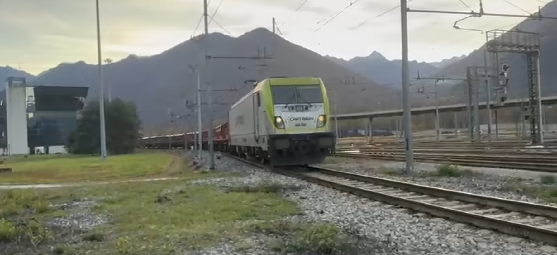Staffetta Captrain - Rail Cargo per il trasporto di sale per l ...